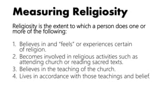 Concept of Religion | PPTX