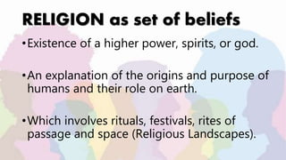 Concept of Religion | PPTX