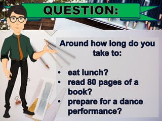 Converting units of time | PPTX