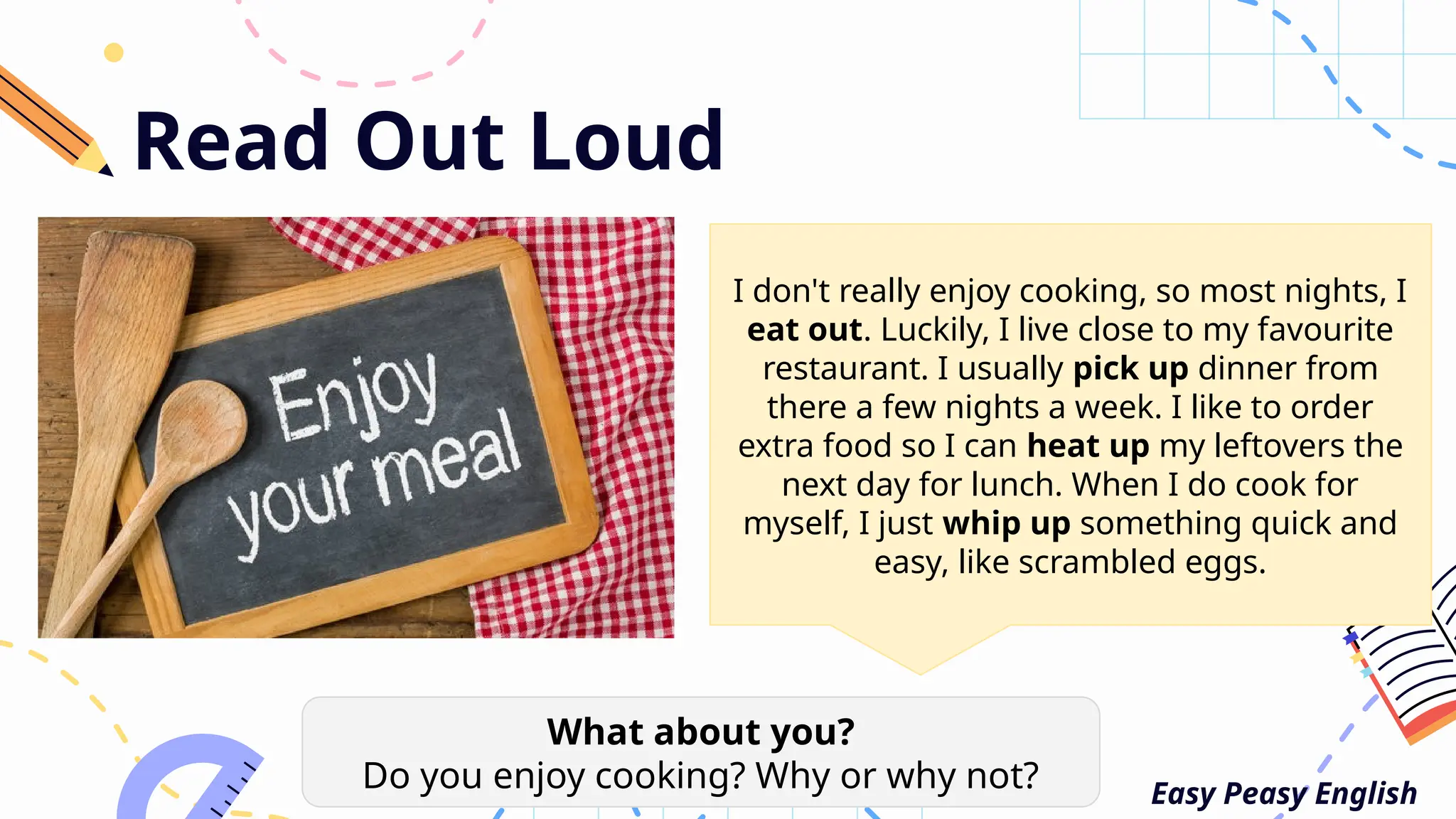 englsih lesson Lesson 1 - Cooking & Eating.pptx