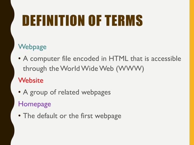 HTML Fundamentals | PPT