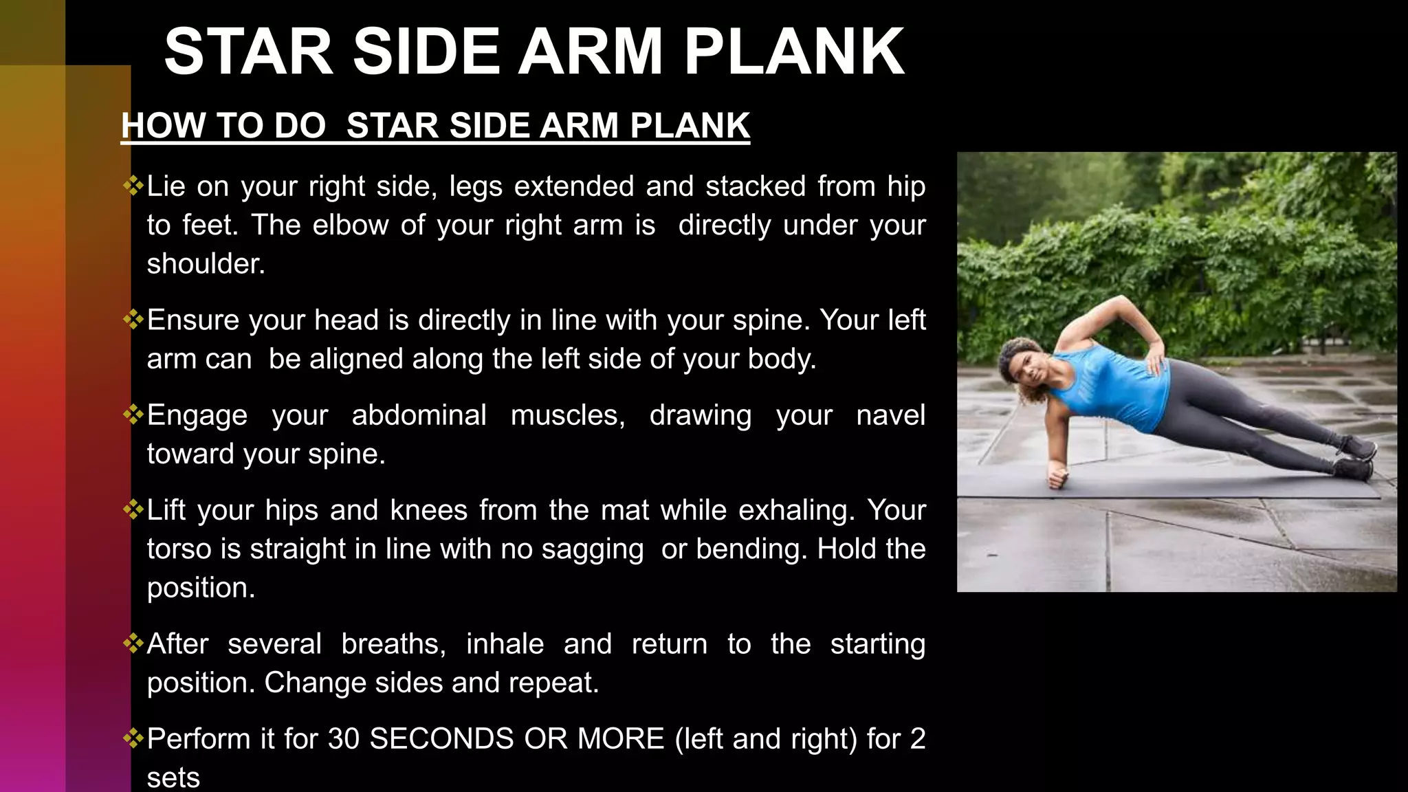 P.E. 2 - core muscle group- core stability exercises | PPTX