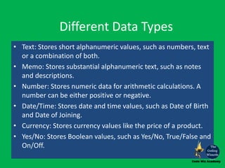 What is a Database | PPT