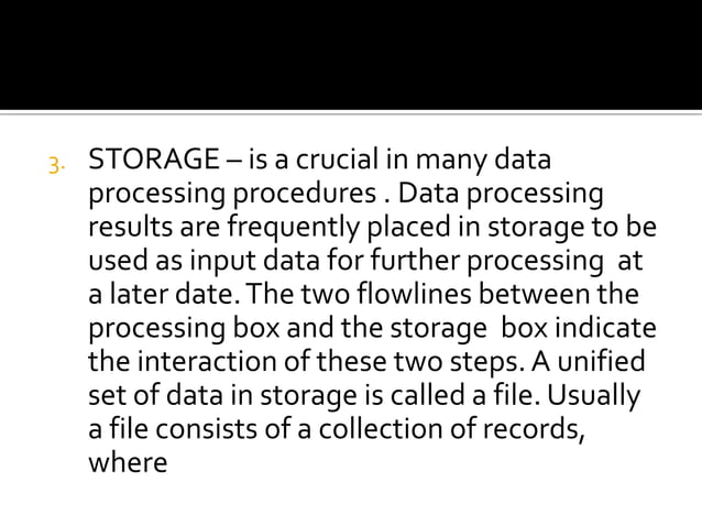 Lesson 1 data processing | PPTX | Databases | Computer Software and ...