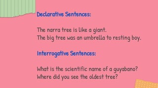 Lesson 1 declarative & interrogative | PPTX