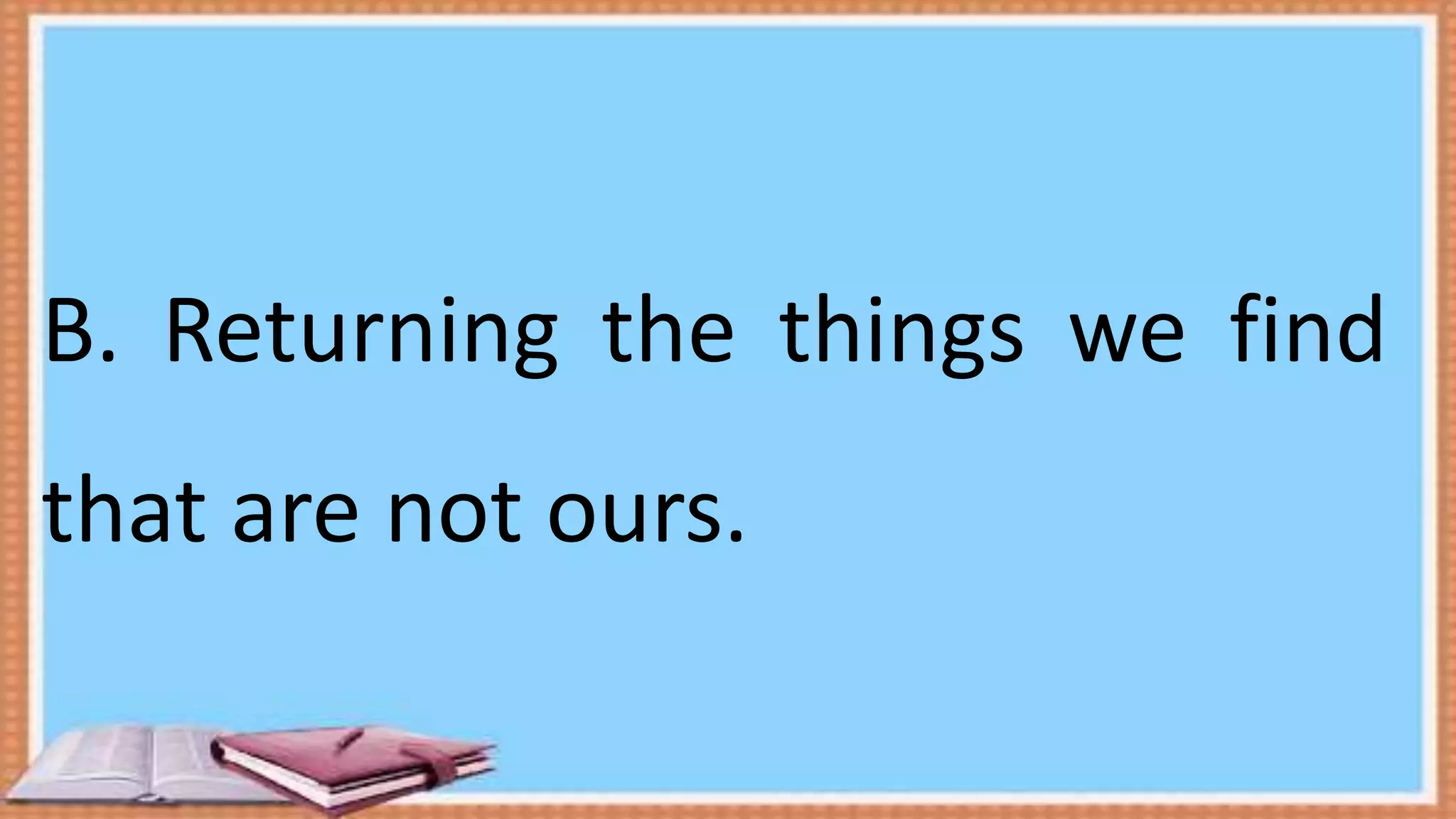 Developing Honesty | PPT