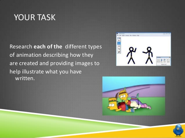 Lesson 1 different types of animation Lesson 1 different types of animation