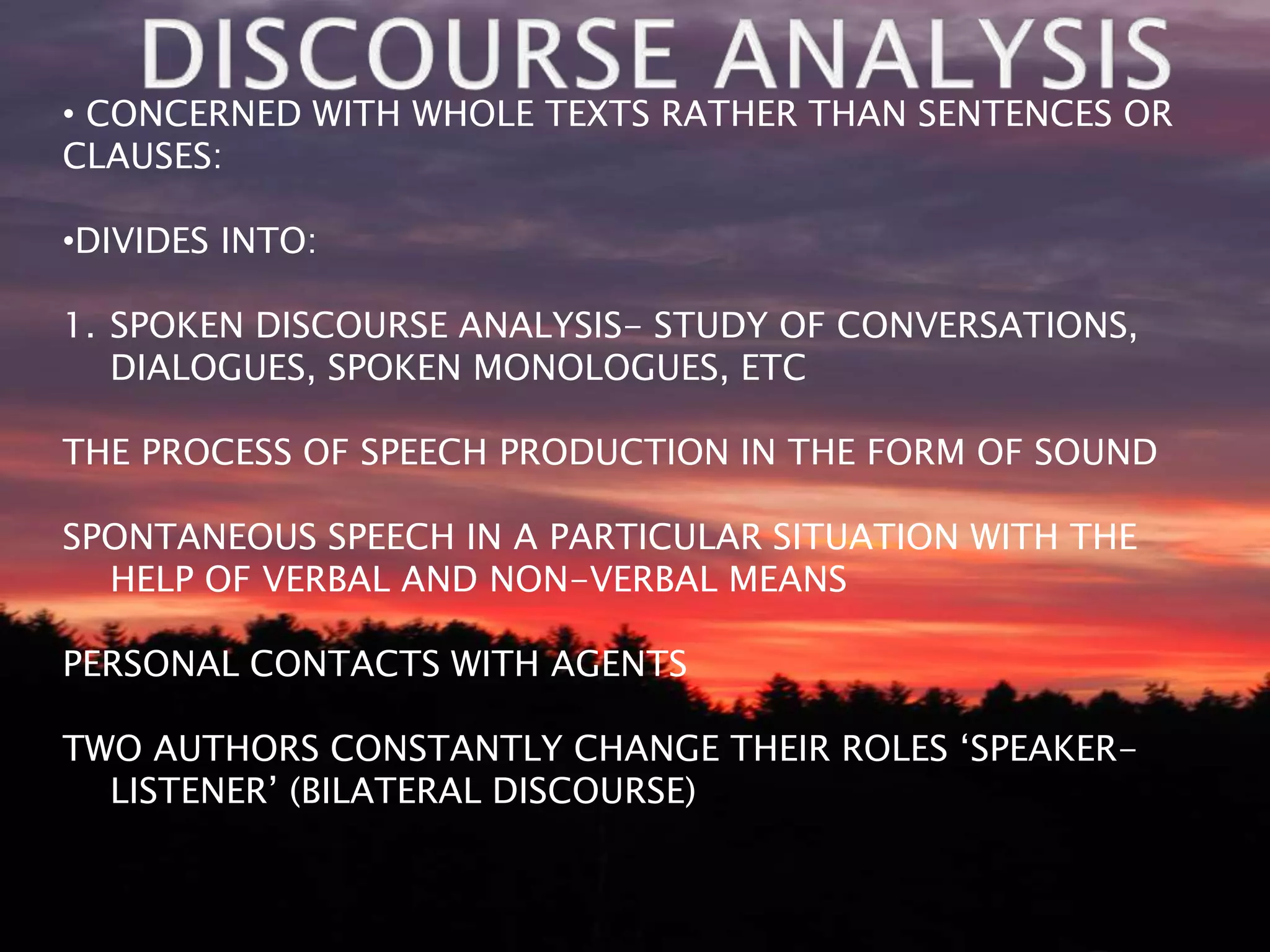 Lesson1 discourse | PPT