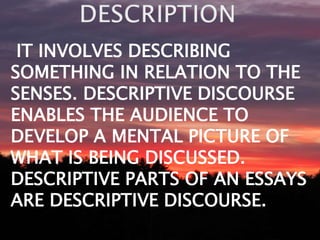 Lesson1 discourse | PPT