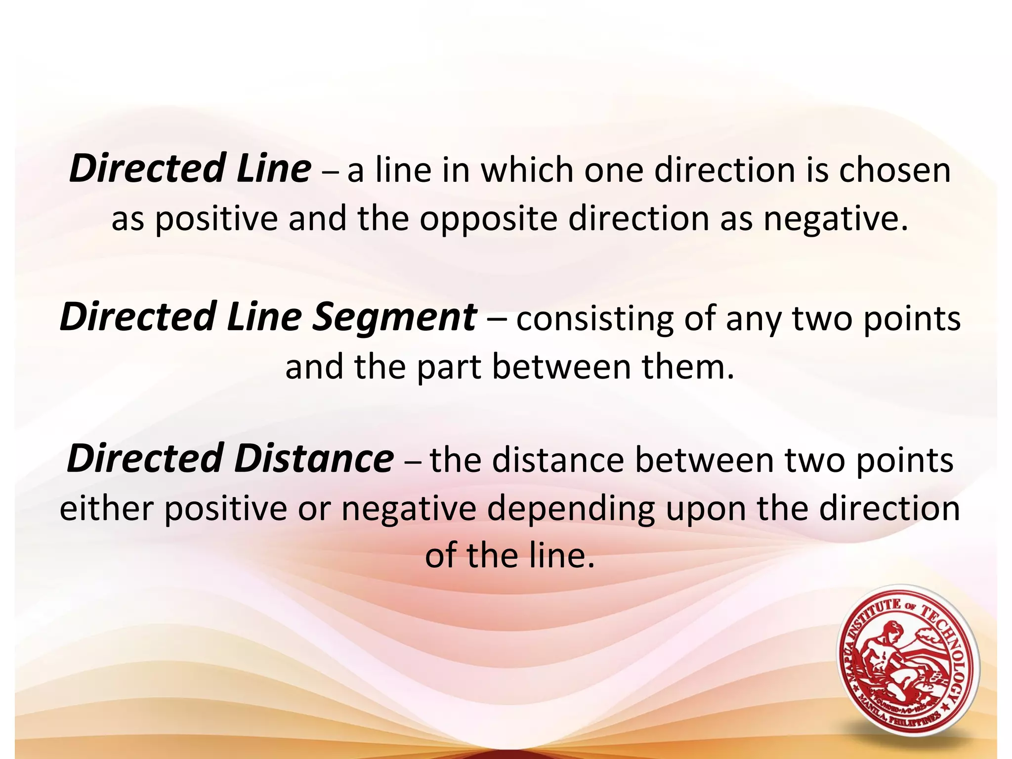 Lesson 1: distance between two points | PPT