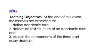 LESSON 1-English for Academic Program Purposes | PPT