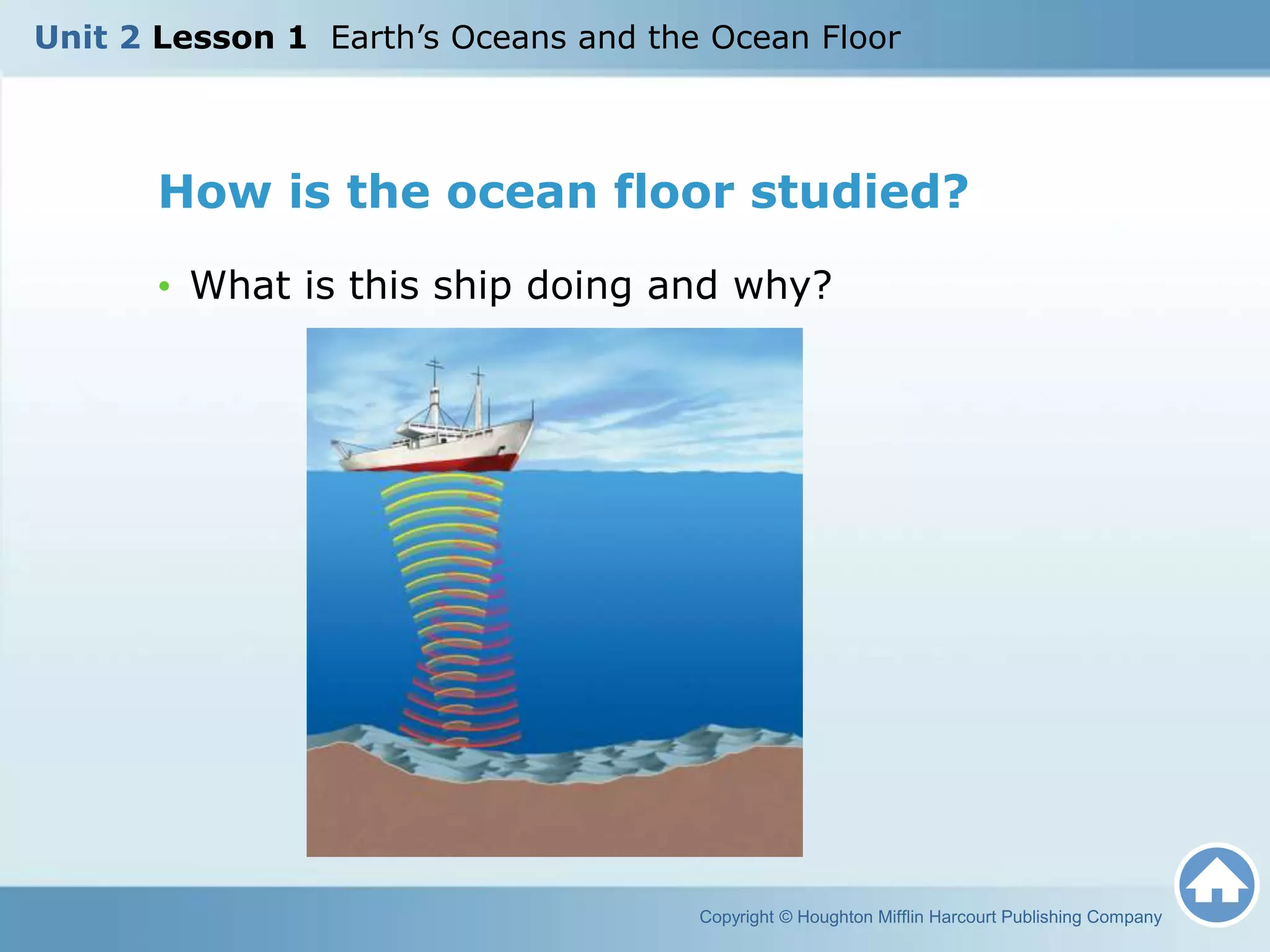 Lesson 1 earths oceans and the ocean floor | PPTX