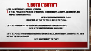 Lesson 1 either, neither, or,too, both | PDF