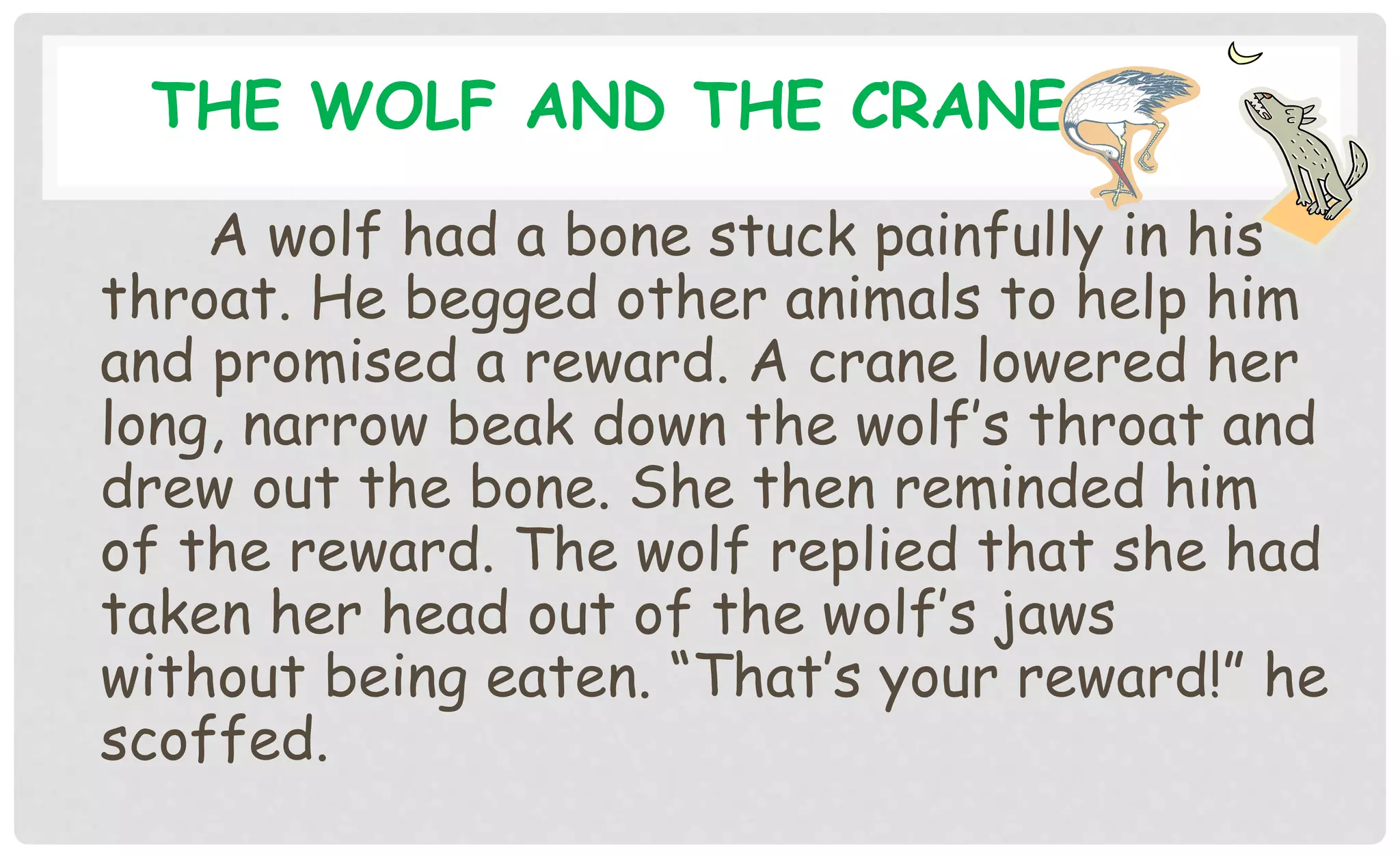 Lesson 1 elements of a fable | PPTX