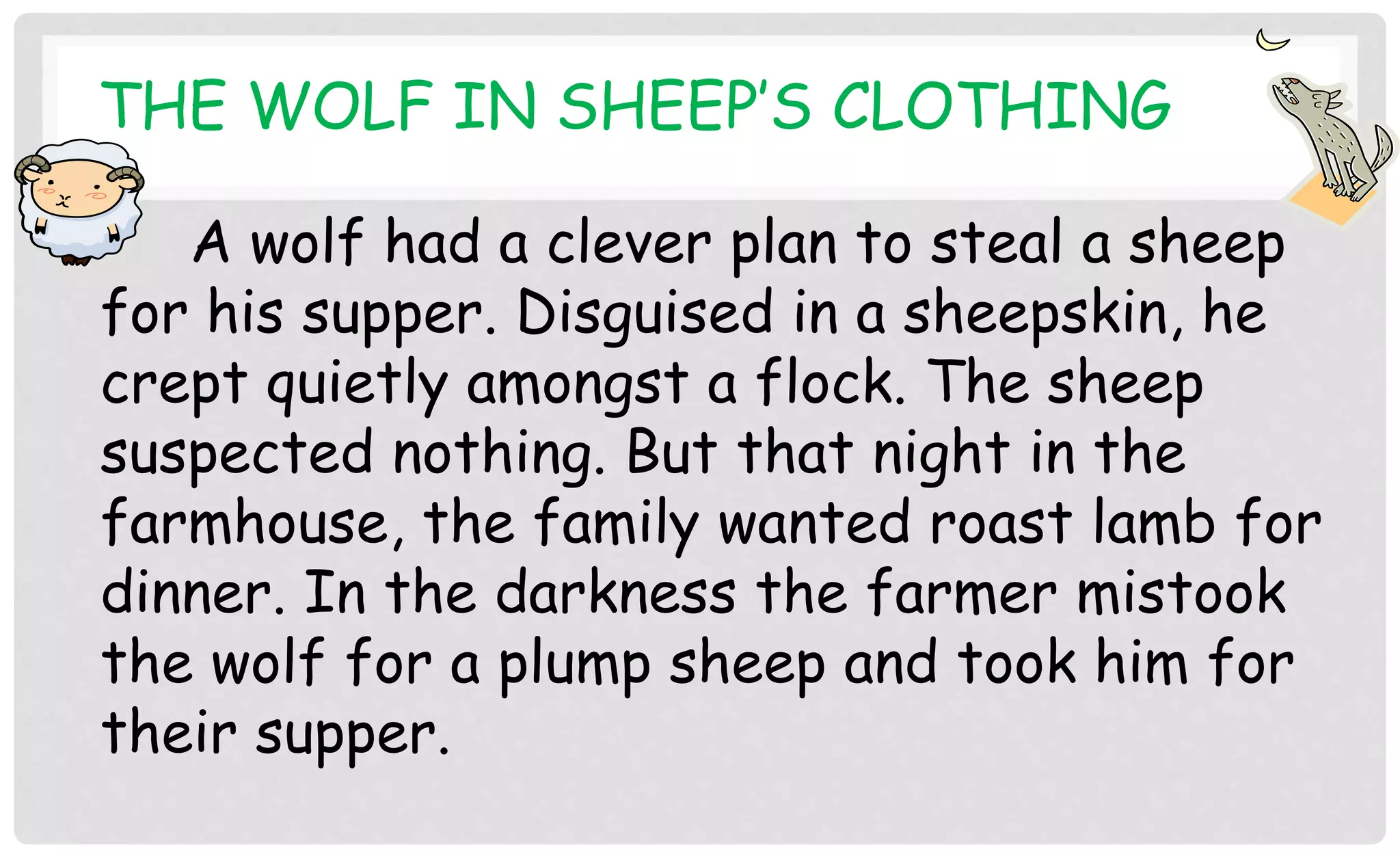 Lesson 1 elements of a fable | PPTX