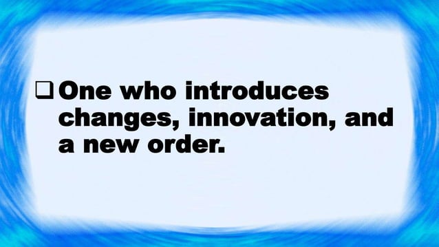 Lesson 1- Reassessing Personal Entreneurial Competencies | PPTX