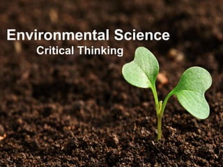 Lesson 1: Critical Thinking | PPTX