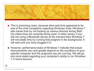Lesson 1 Exploring Windows 7 | PPTX | Operating Systems | Computer ...