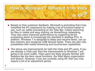 Lesson 1 Exploring Windows 7 | PPTX | Operating Systems | Computer ...