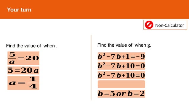 Function Notation How To Evaluate Functions Ppt 5601