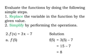 Lesson 1 - Representations and Evaluation of Functions.pptx