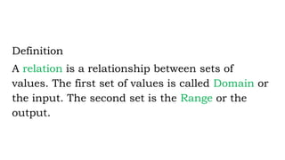 Lesson 1 - Representations and Evaluation of Functions.pptx
