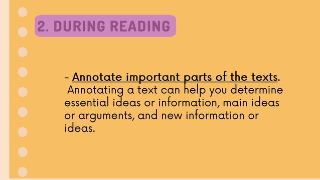 LESSON 1- FUNDAMENTALS OF READING ACADEMIC TEXTS.pptx | Education