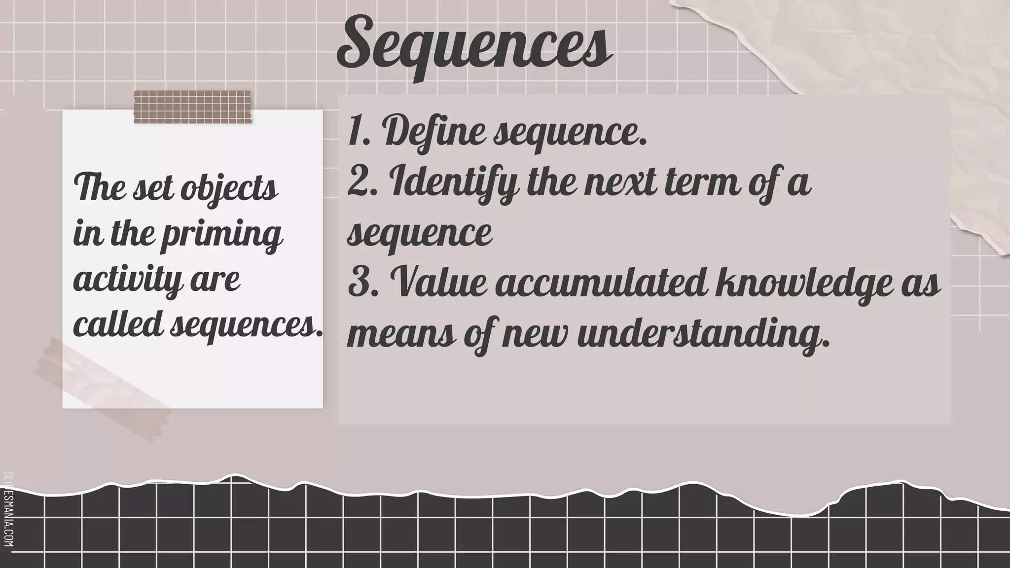 Lesson 1 - Generating Patterns - Sequence.pptx