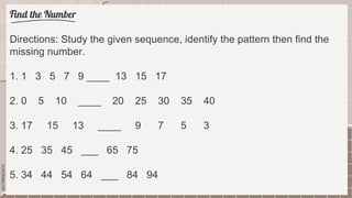 Lesson 1 - Generating Patterns - Sequence.pptx