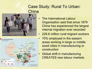 Lesson 1 globalisation and the increase in migration | PPTX