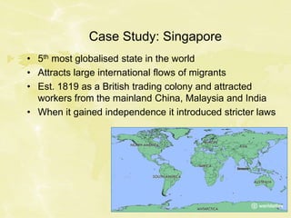 Lesson 1 globalisation and the increase in migration | PPTX