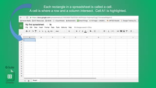 G Sheets introduction | PPTX