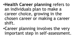 Lesson 1- health.pptx Discusses the components and steps in making a ...