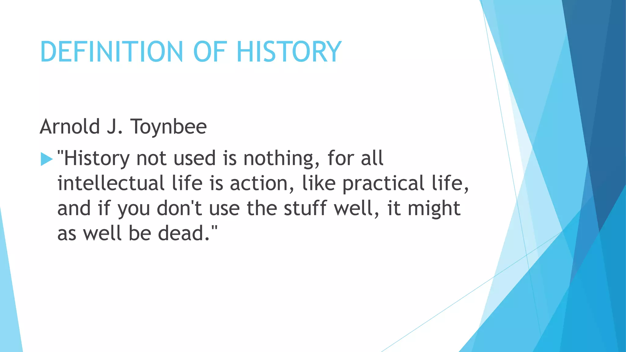Lesson 1 - History - Definition, Issues and Methodology.pptx