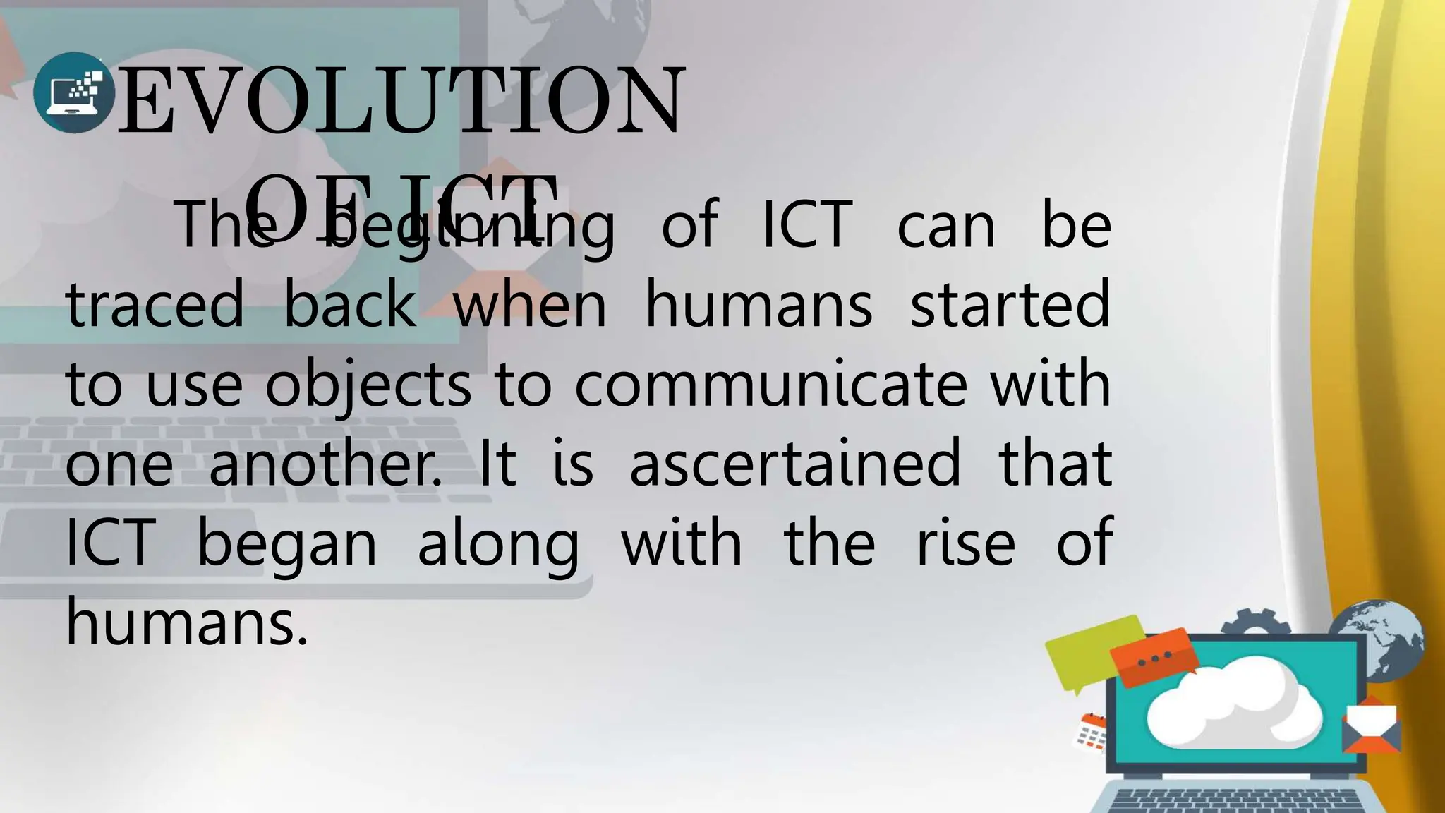 LESSON 1- History_Evolution of ICT .pptx | Computing | Technology & Computing