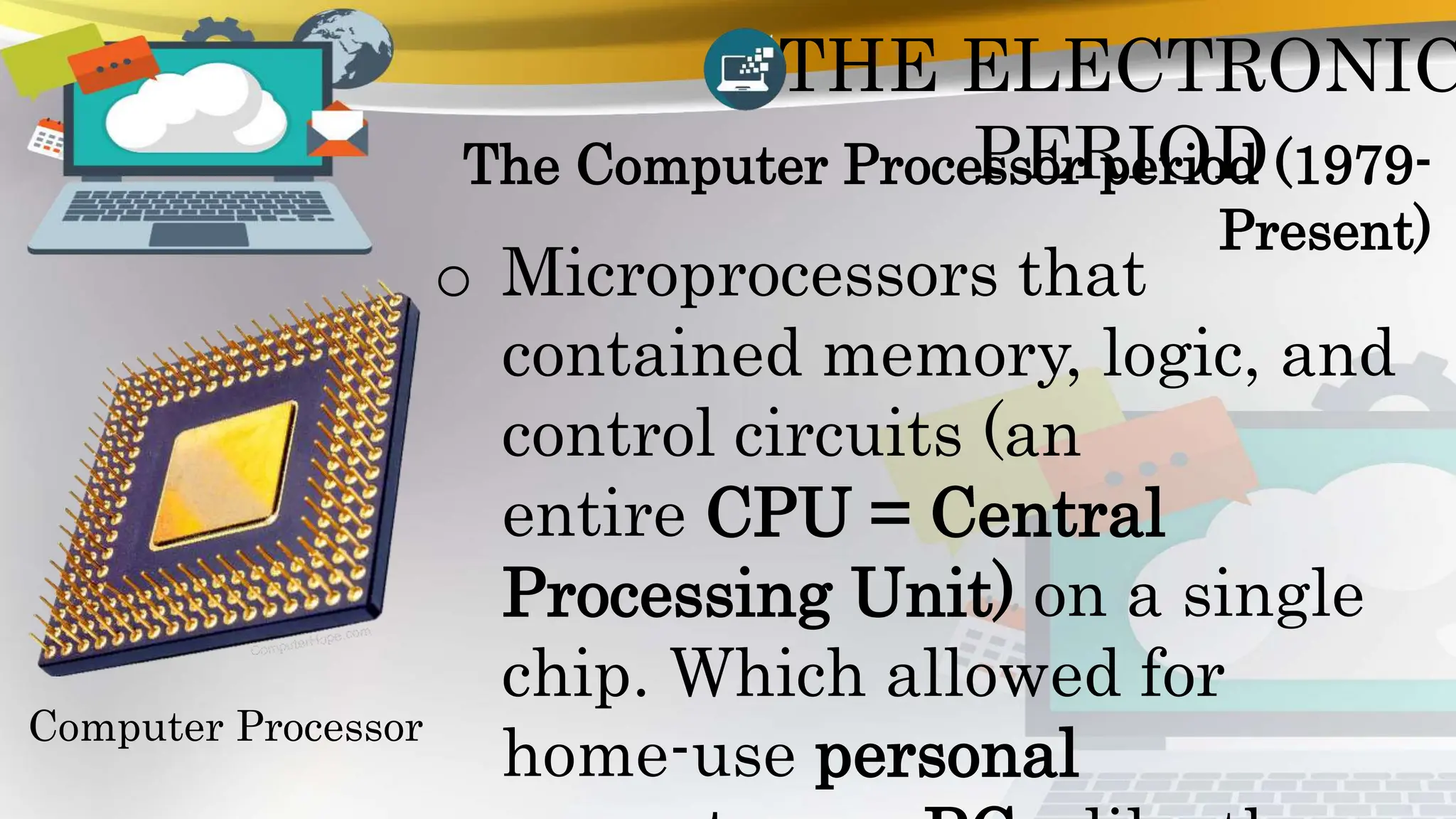 LESSON 1- History_Evolution of ICT .pptx | Computing | Technology & Computing