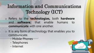 LESSON 1- History_Evolution of ICT .pptx | Computing | Technology ...