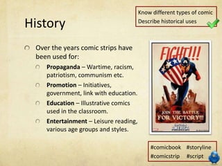 306 - Lesson 1 - History of Comics | PPTX