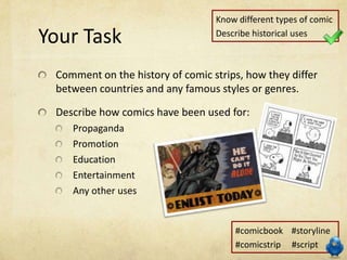 306 - Lesson 1 - History of Comics | PPTX