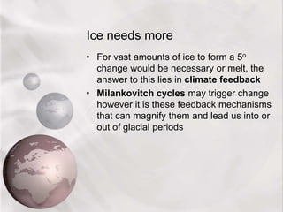 Lesson 1 History of Glaciation | PPT