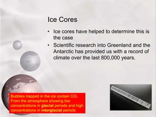 Lesson 1 History of Glaciation | PPT