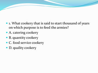 Lesson 1 history of modern food service | PPTX