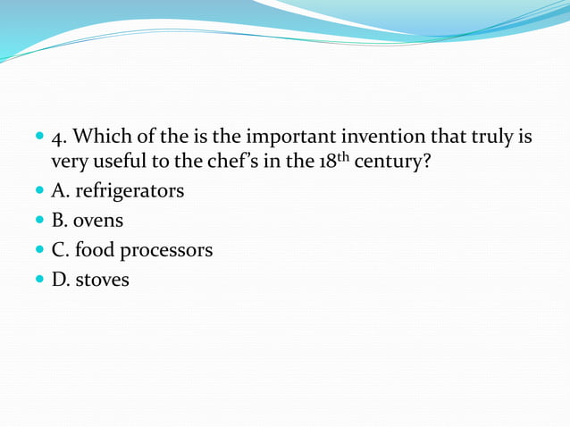 Lesson 1 history of modern food service | PPTX