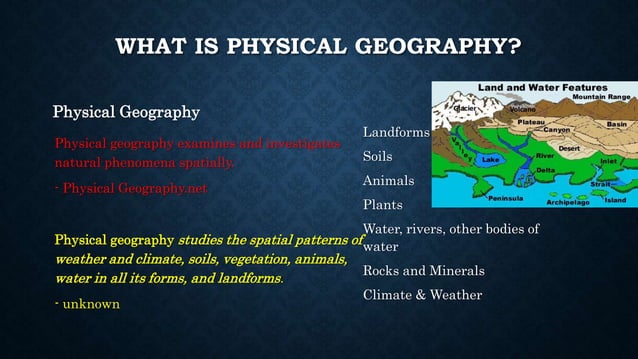 Lesson 1 human vs physical geo ppt | PPTX