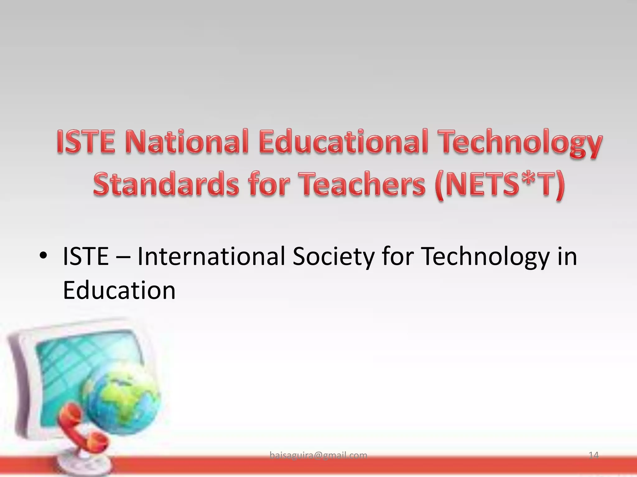 Lesson 1 ict competency standards for philippine pre-service teacher ...