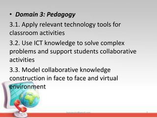 Lesson 1 ict competency standards for philippine pre-service teacher ...