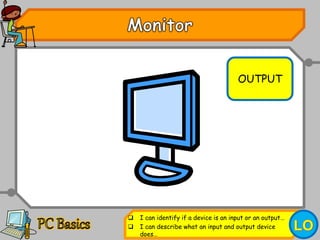 Lesson 1 inputs and outputs | PPTX