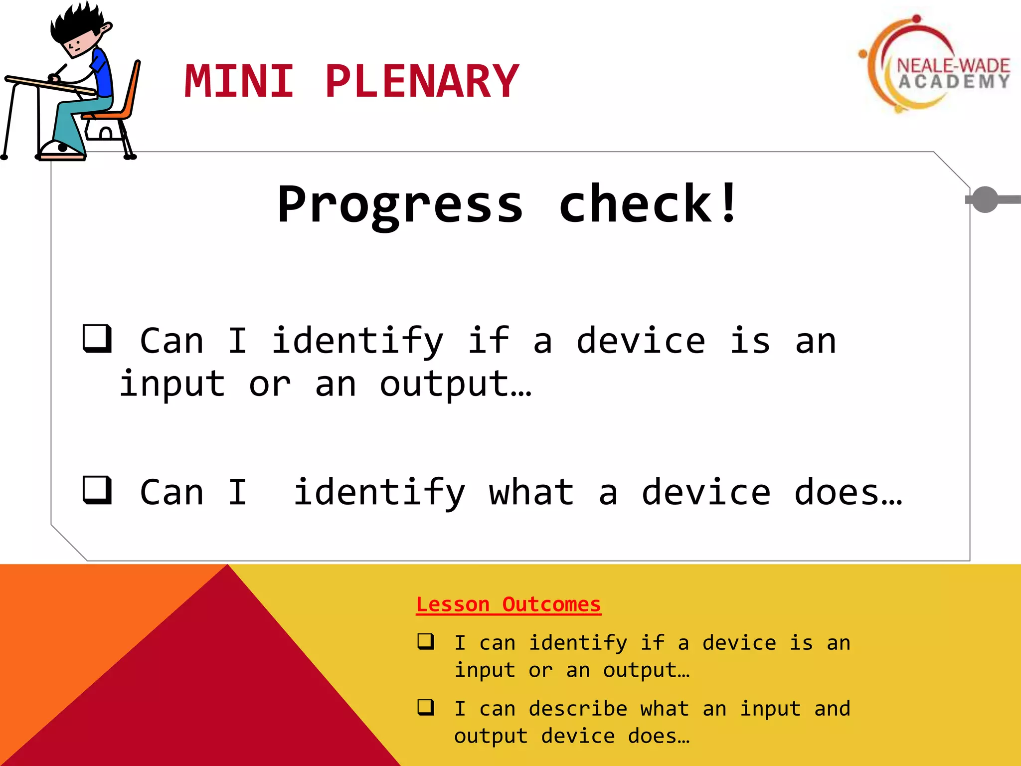 Lesson 1 Inputs And Outputs Ppt
