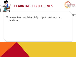 Lesson 1 inputs and outputs | PPTX