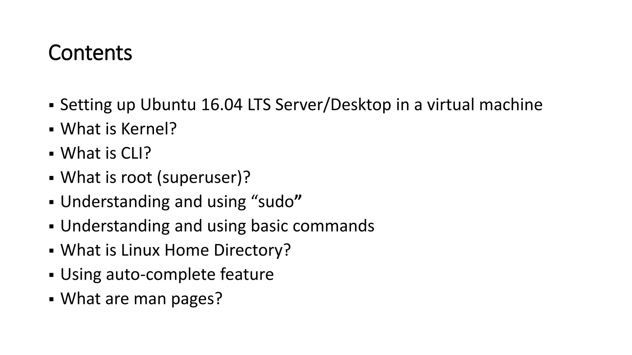 Lesson 1 Linux System Fundamentals | PPT